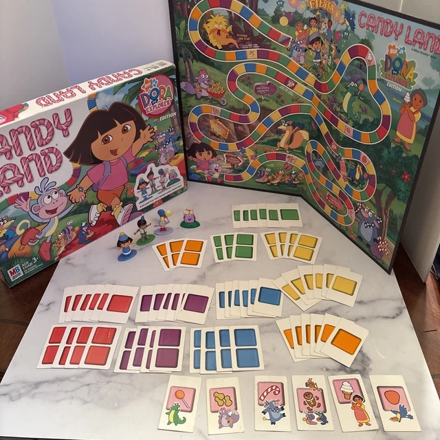 MILTON BRADLEY CANDY LAND Dora The Explorer Board Game 2005 COMPLETE ...