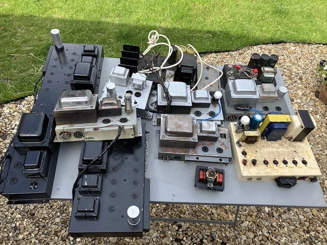JOB LOT VINTAGE Organ Amplifier Valve Transformer Etc Spares Or Repair ...
