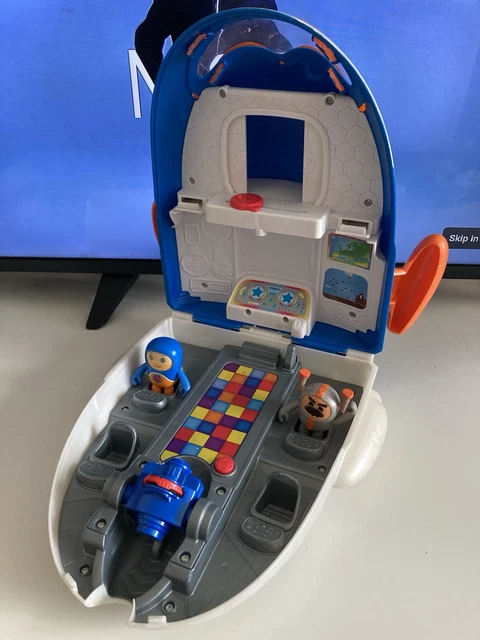 GO JETTERS JET Pad Flying HQ With Mattel Figures Fisher Price, Sounds ...