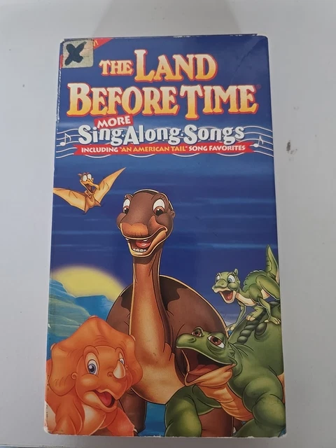 THE LAND BEFORE Time: More Sing-Along Songs (VHS, 1999) £5.42 - PicClick UK