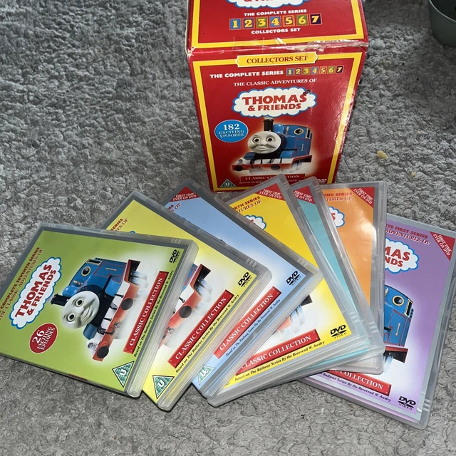 THOMAS AND FRIENDS - Classic Collection - Series 1-7 DVD Box Included £ ...