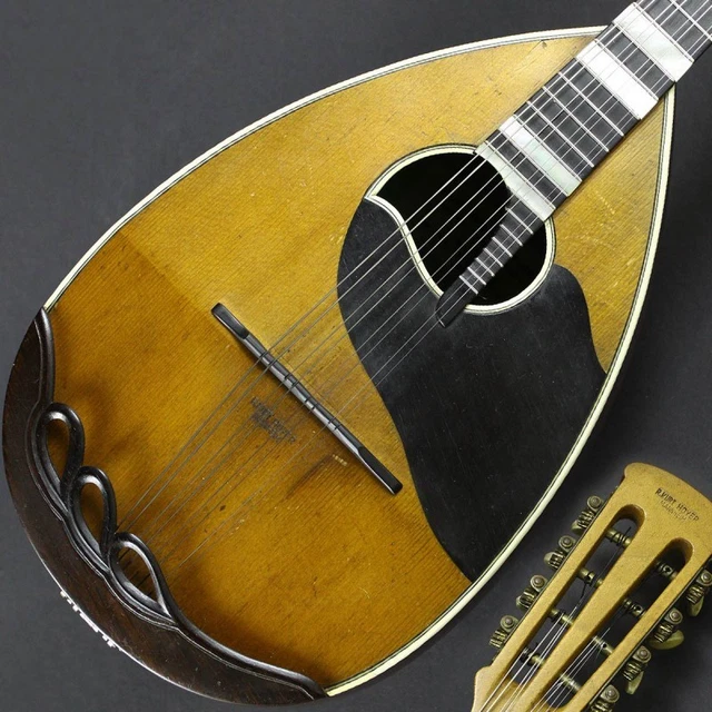 ALTE MANDOLINE KURT HOYER, Mannheim, Bauj. 1932 incl. orig. Koffer EUR ...