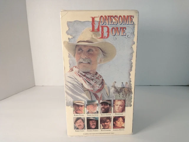 LONESOME DOVE VHS 4 Tapes Box Set of 4 Western 1991 Tommy Lee Jones ...