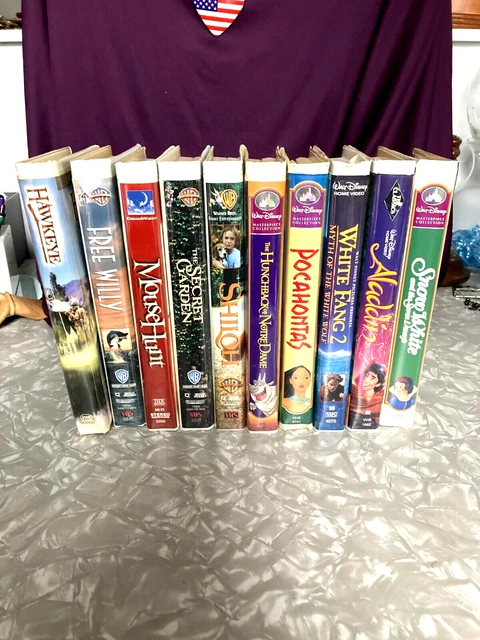 DISNEY AND DREAM Works Vhs Movies Set Of 10 £48.34 - PicClick UK