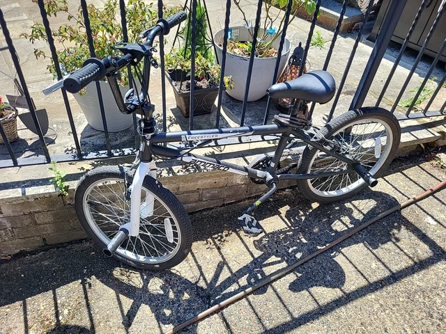 AMMACO FREESTYLER 20& Wheel Kids BMX Bike with 360 Gyro Stunt Pegs ...