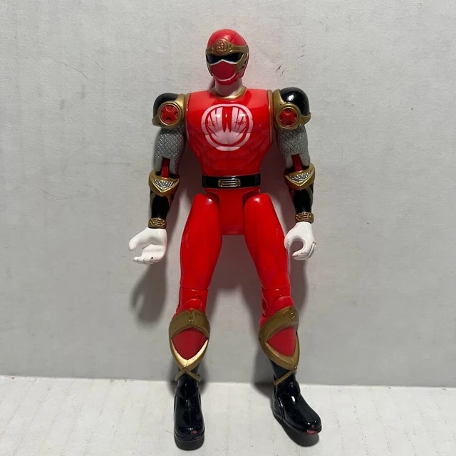 BANDAI 2002 POWER Rangers Ninja Storm Red Ranger Figure $6.68 - PicClick