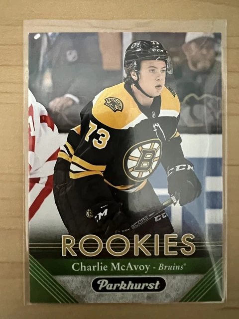 2017-18 UPPER DECK Parkhurst Rookie Charlie McAvoy RC Boston Bruins NHL ...