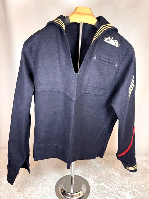 ORIGINAL WWII US Navy Submarine Patch Blue Jumper £116.39 - PicClick UK