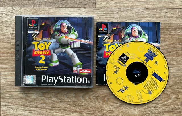 SONY PLAYSTATION PS1 Game Disney Pixar Toy Story 2 Buzz Lightyear To ...