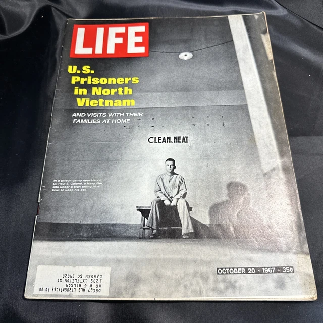 LIFE MAGAZINE-OCTOBER 20, 1967-US Prisoners In North Vietnam-Israel-Ed ...