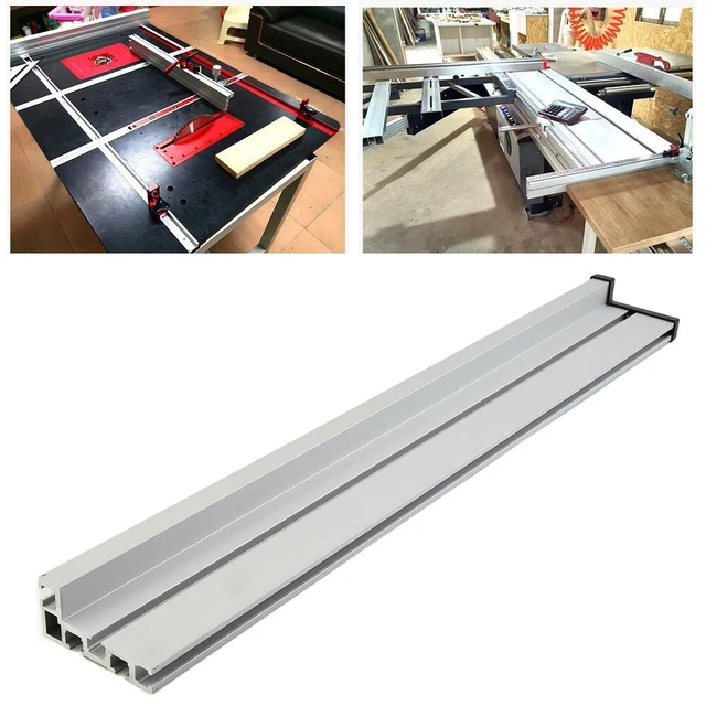 ALUMINIUM T SLOT Miter Track 400mm Length Enhance Your Woodworking ...