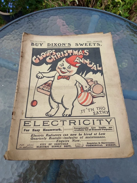 RARE GLOOPS CHRISTMAS Annual 1932 Sheffield Star Newspaper £26.70 ...