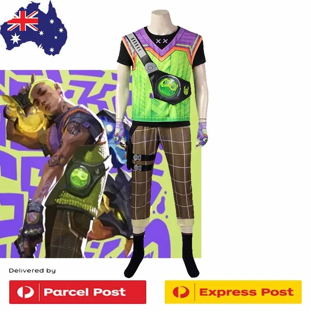 VALORANT GEKKO COSPLAY Full Set Deluxe Costume Halloween Costume $158. ...