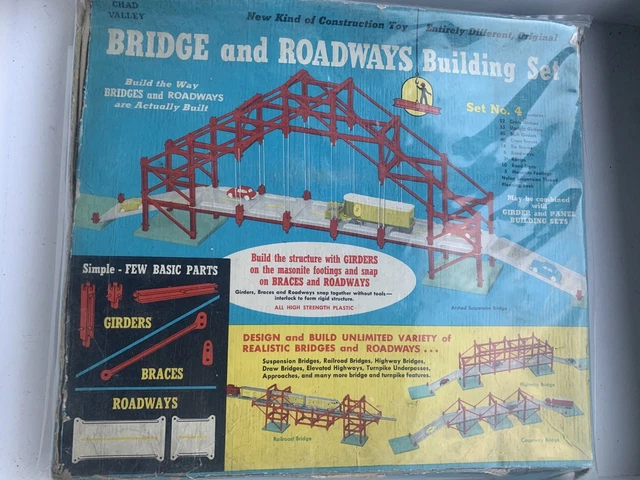 CHAD VALLEY BRIDGE & Roadways Building Set No 4 £19.88 - PicClick UK