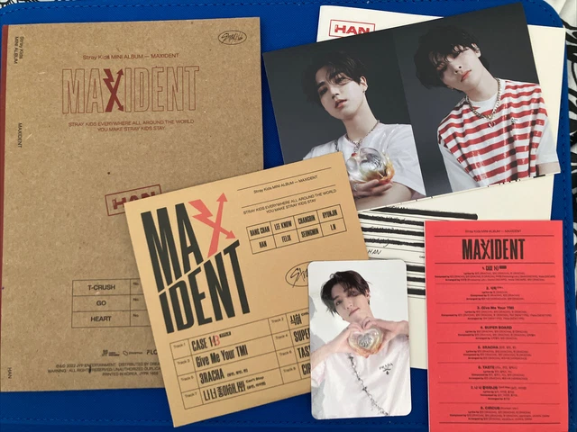 STRAY KIDS MAXIDENT Case File - Han. All Inclusions And X1 Photocard ...