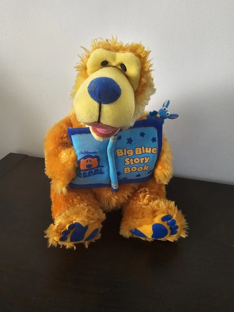 RARE 2000 FISHER Price Bear In The Big Blue House Story Telling Soft ...