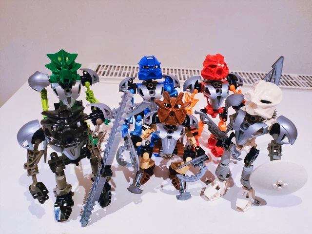 LEGO BIONICLE | Mata Nui | Toa Nuva: set di 6 personaggi | completo EUR ...