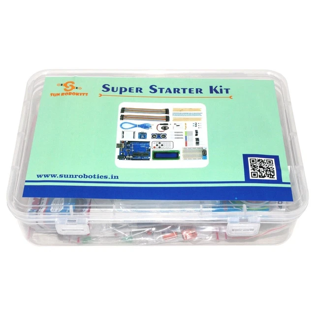 ARDUINO UNO BASED Super Starter Kit with Full Learning Guide Tools $99. ...