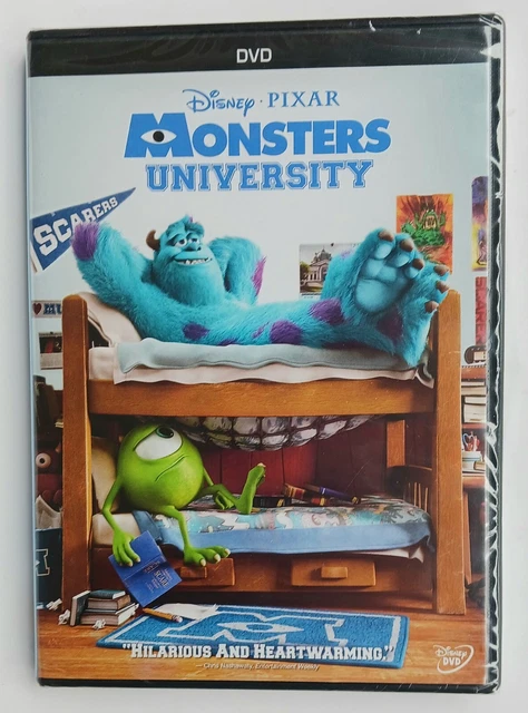 Monsters University Dvd 2013 Disney Pixar Brand New Factory Sealed