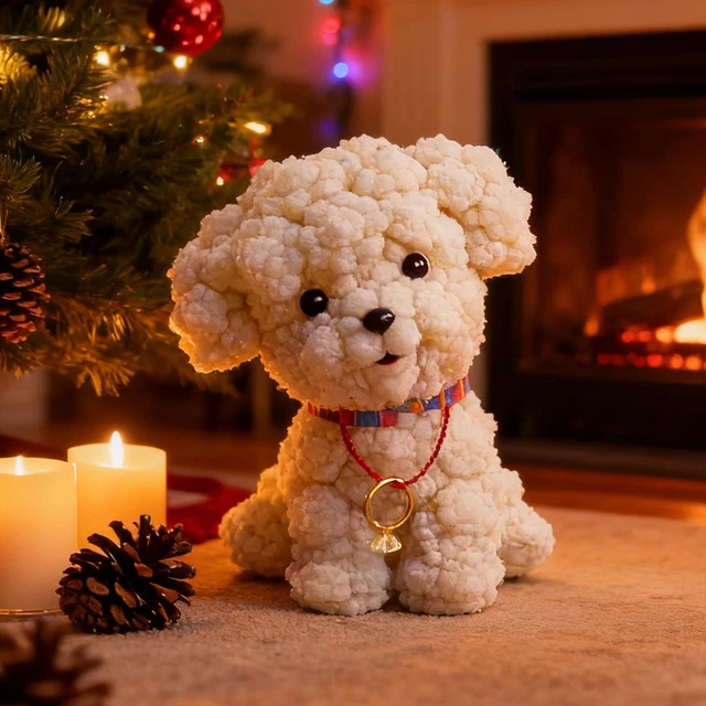 ALDI CHRISTMAS 2025 Love Actually Cauli Dog Xmas Toy Movie Figure Puppy ...