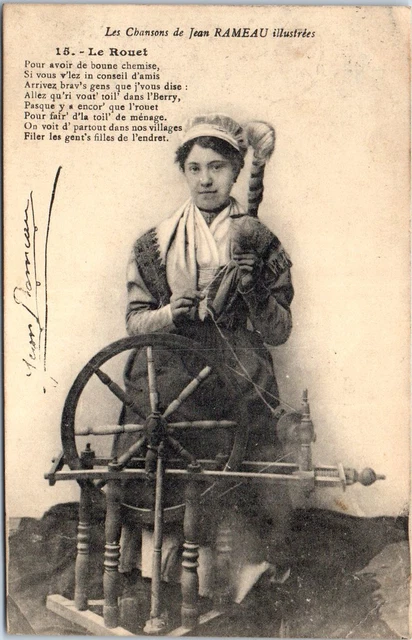 SCENES ET TYPES - les chansons de Jean Rameau le rouet EUR 4,00 ...