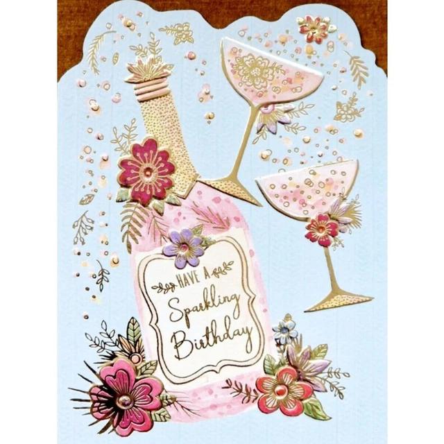 Happy Birthday Greeting Card For Woman Friend Sister Mum By Noel