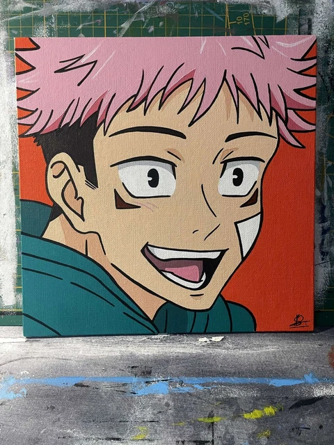 PEINTURE ITADORI YUJI De Jujutsu Kaisen EUR 20,00 - PicClick FR PEINTURE ITADORI YUJI De Jujutsu Kaisen EUR 20,00 - PicClick FR
