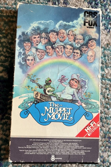 VINTAGE THE MUPPET Movie VHS 1984 CBS FOX Video Hi Fi Stereo £13.47 ...