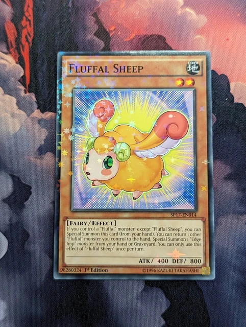FLUFFAL SHEEP - SP17-EN014 - Starfoil Rare - 1st Edition YuGiOh NM £4. ...
