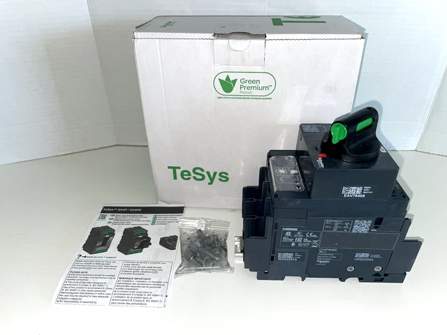 NEW SCHNEIDER ELECTRIC Motor protection circuit-breaker TeSys GV4 ...