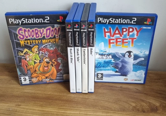 SONY PLAYSTATION 2 PS2 Kids/Family Games - Scooby Doo, Happy Feet ...