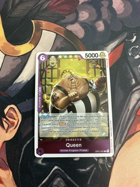 ONE PIECE TCG - Romance Dawn QUEEN - OP01-097 Purple Rare Character ENGLISH $2.00 - PicClick CA