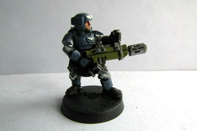 OOP CITADEL / Warhammer 40k Metal Imperial Guard Cadian Stormtrooper ...