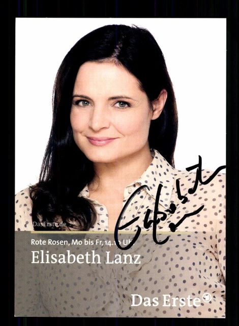 ELISABETH LANZ ROTE Rosen Autogrammkarte Original Signiert + F 16126 EUR 2,49 - PicClick DE