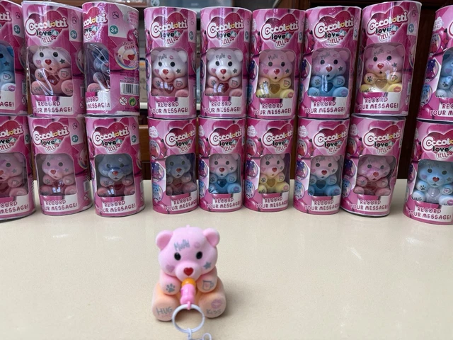 COCCOLOTTI LOVE & Tell Peluche Orsetto Colorato Registra Audio in vari ...