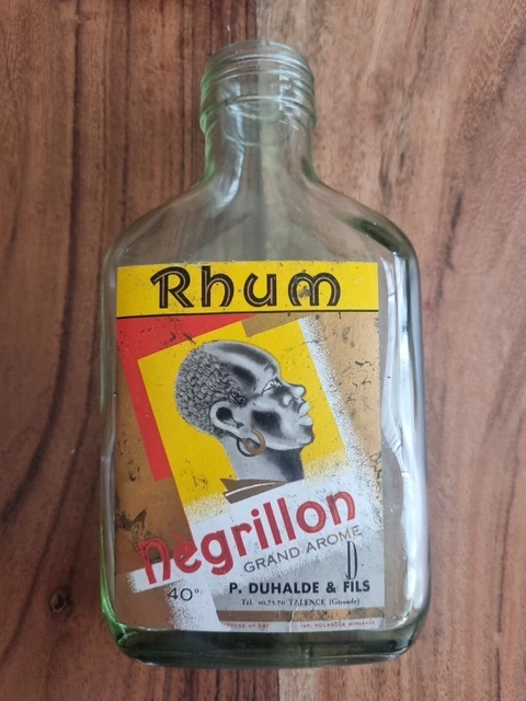 ANCIENNE BOUTEILLE PUBLICITAIRE Rhum Négrillon Vintage EUR 5,00 ...