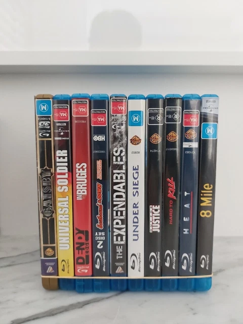 10 POPULAR BLUE ray DVDs bundle $50.00 - PicClick AU