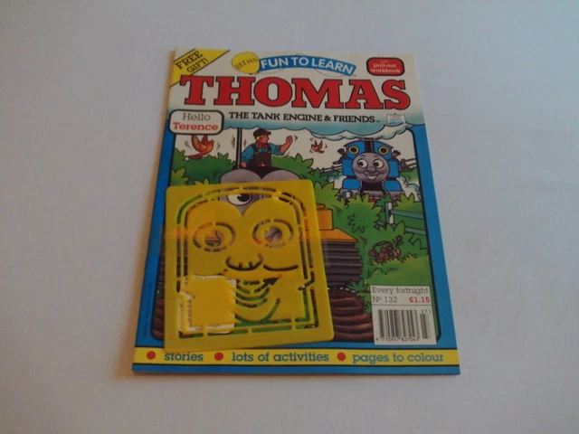 FUN TO LEARN Thomas The Tank Engine Redan magazine with free gift 1996 ...