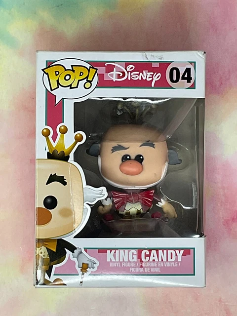 FUNKO POP! DISNEY Wreck it Ralph King Candy #04 NON-MINT BOX SEE PICS ...