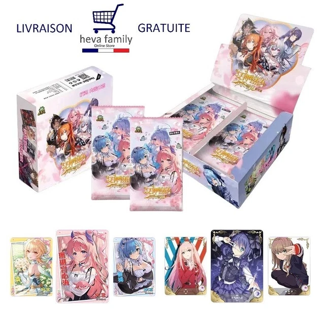 GODDESS STORY JCC TCG Display BOX NS-10 Anime WAIFU Cards Packs 150 ...