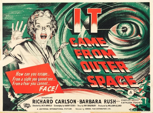 IT CAME FROM Outer Space 1953. Dvd. copy of public domain film. disc ...