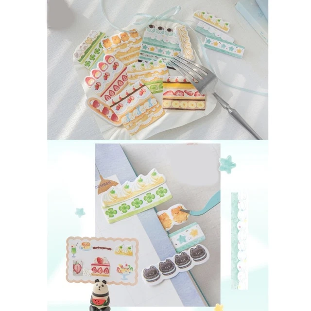 180 SHEETS CARTOON Adhesive Label Repositionable Adhesive Note for ...