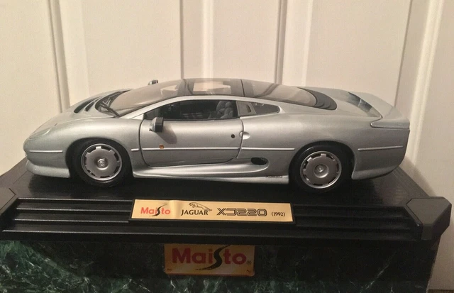 RARE 1992 MAISTO Gwilo Die-cast Jaguar XJ220 metal model car VGC £89.99 ...