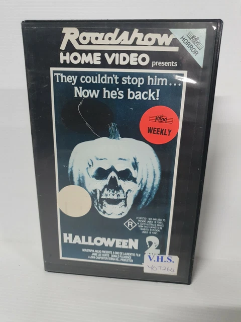 HALLOWEEN 2 VHS movie Video Tape Cult Horror $62.00 - PicClick AU