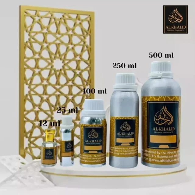 NEW AL KHALID Attar/ittar Oil OUD AL QAMAR Concentrated Long Fragrance ...
