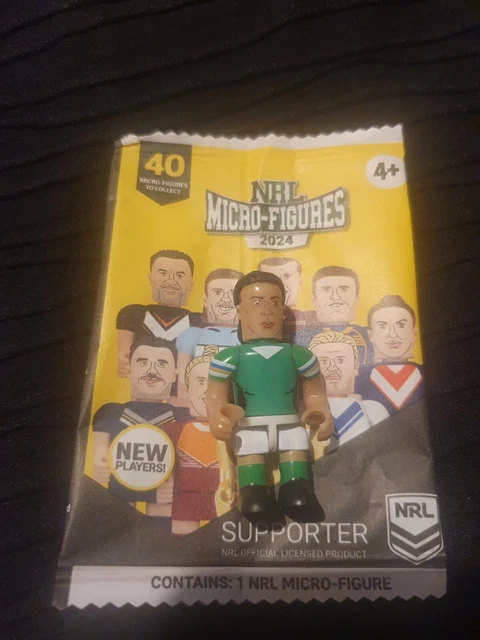 2024 NRL MICRO-FIGURES Player Canberra Raiders Simaima Taufa $2.50 ...
