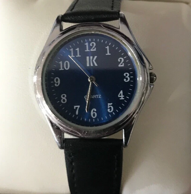 LADIES/GENTS IK QUARTZ Watch Working New strap and battery £4.50 ...