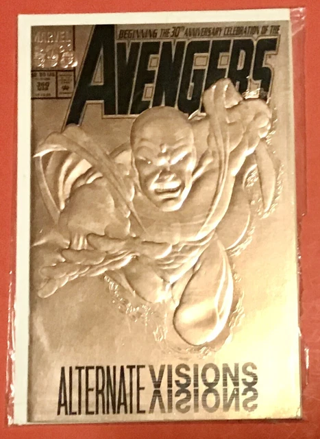 THE AVENGERS #360 (Mar 1993, Marvel) 30th Anniversary Bronze Foil M/NM ...