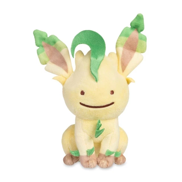 POKEMON DITTO AS Leafeon : Sitting Cuties Poke Plush Doll 151 Nintendo ...