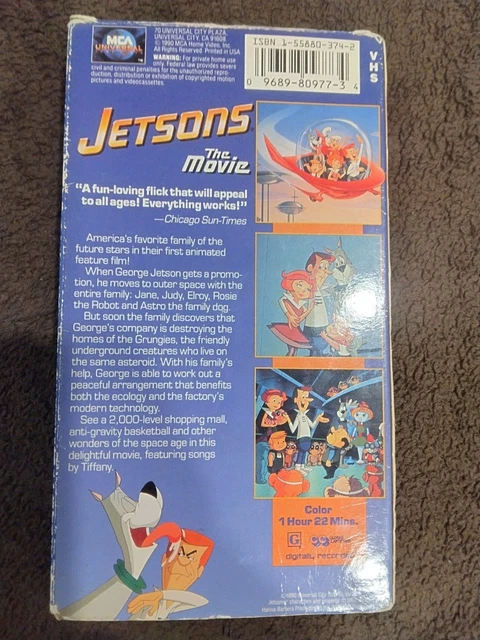 JETSONS - THE Movie (VHS, 1990) £5.08 - PicClick UK